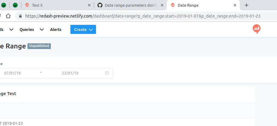 Date Range Parameters Dont Serialize Correctly In Widget Titles · Issue 3203 · Getredash