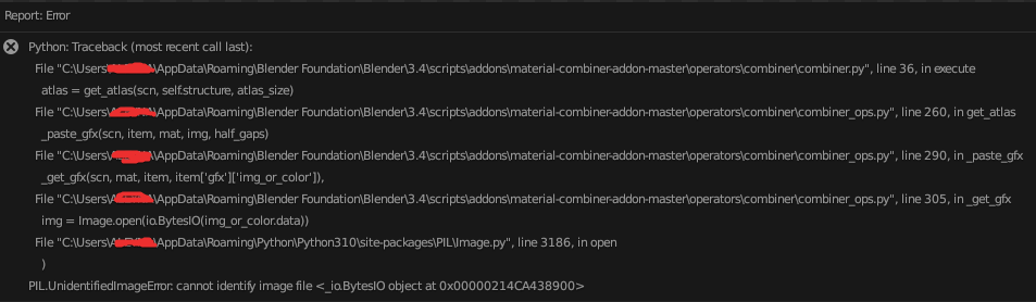 Unfamiliar Traceback error · Issue #83 · Grim-es/material-combiner-addon · GitHub