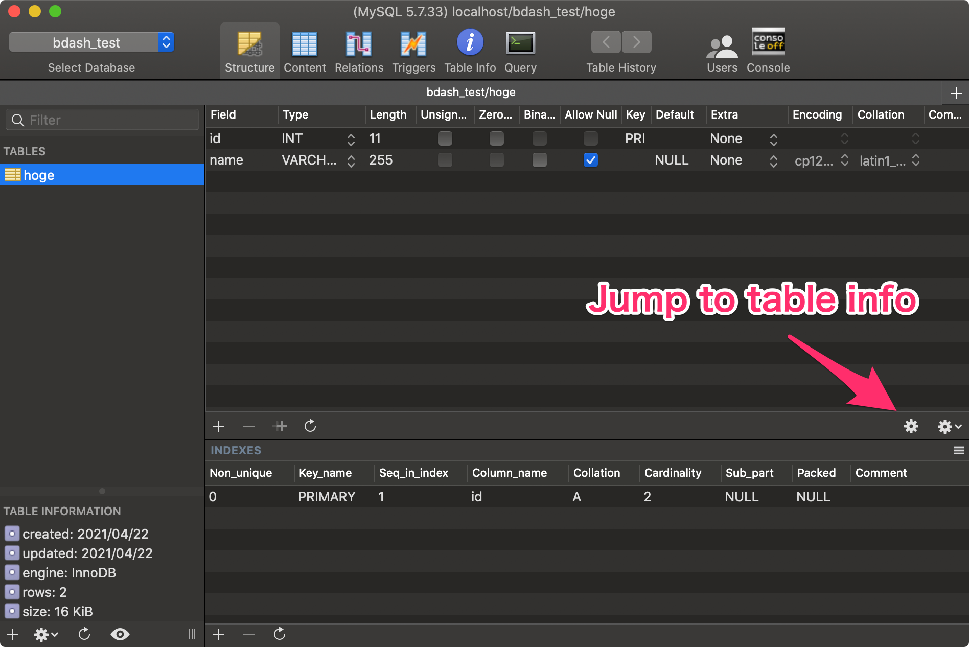 viewStatus button does not work from #969 · Issue #1062 · Sequel-Ace/Sequel-Ace · GitHub