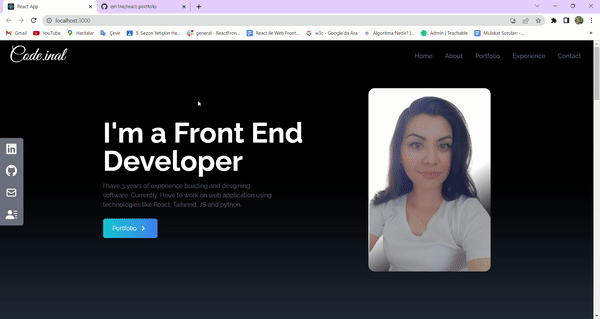 GitHub - em1ne/react-portfolio: react-portfolio