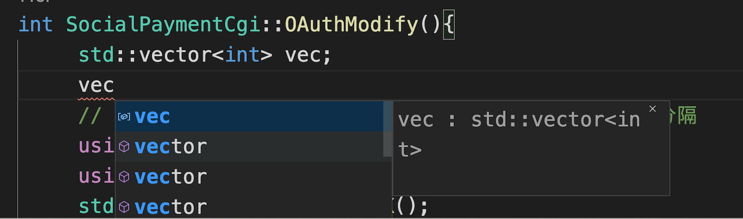 go definition works , but code_complete can't give suggestions on vector. · Issue #579 · MaskRay ...