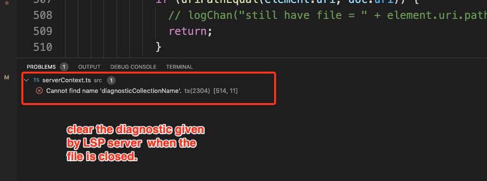 How to clear diagnostic when the file is closed. · Issue #648 · microsoft/vscode-languageserver ...