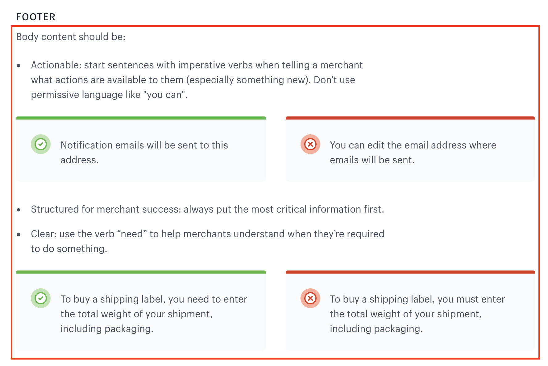 Documentation is repetitive re: Modal > Content Guidelines > Footer · Issue #3025 · Shopify ...