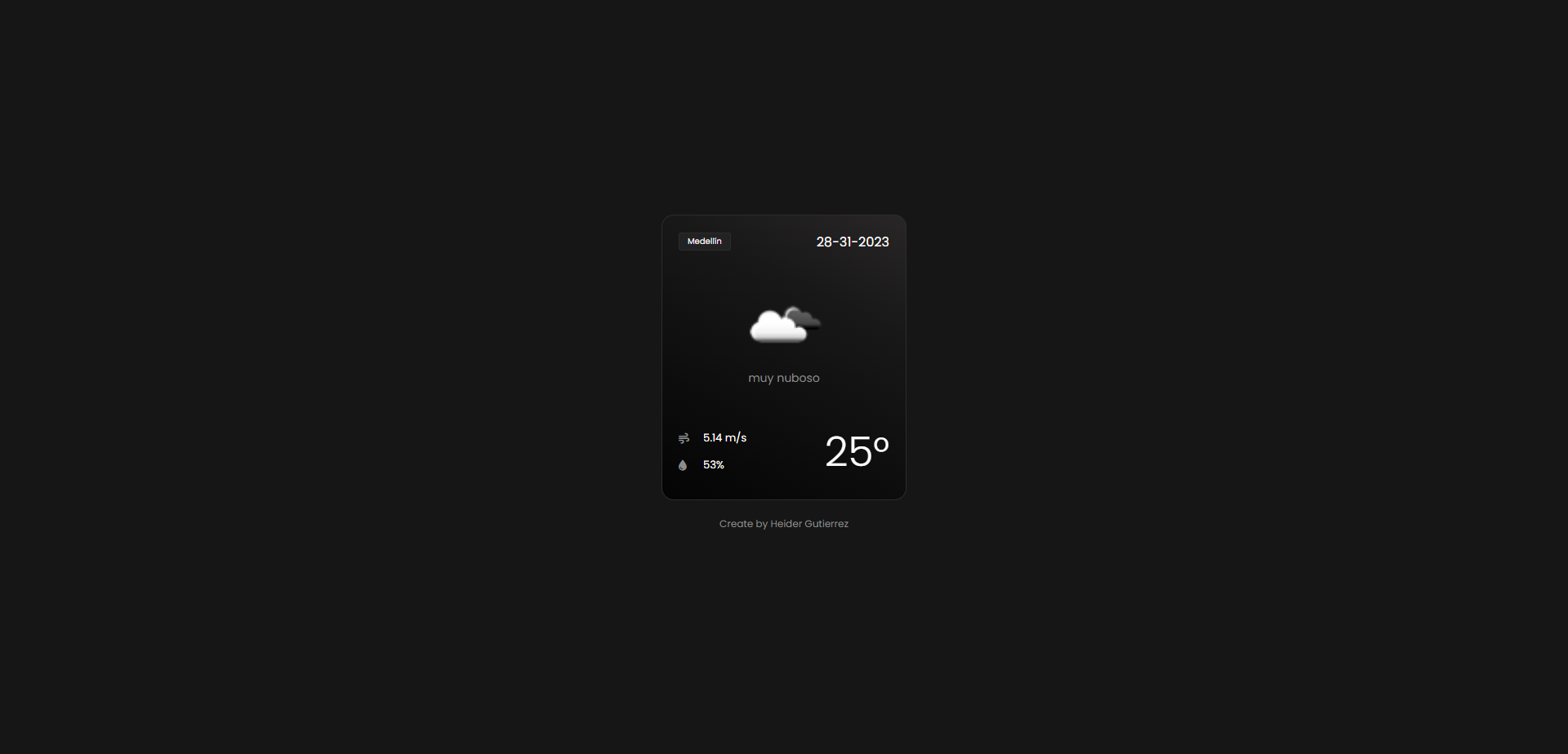 GitHub - HeiderGutierrez/weather-forecast.github.io: Aplication Simple ...