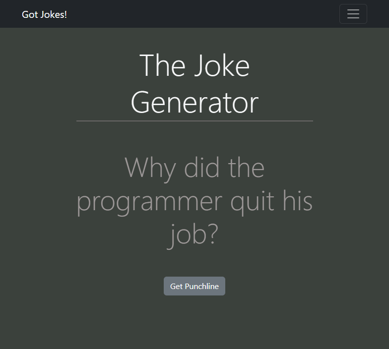 GitHub - SteveCButler/LAB-joke-generator-react
