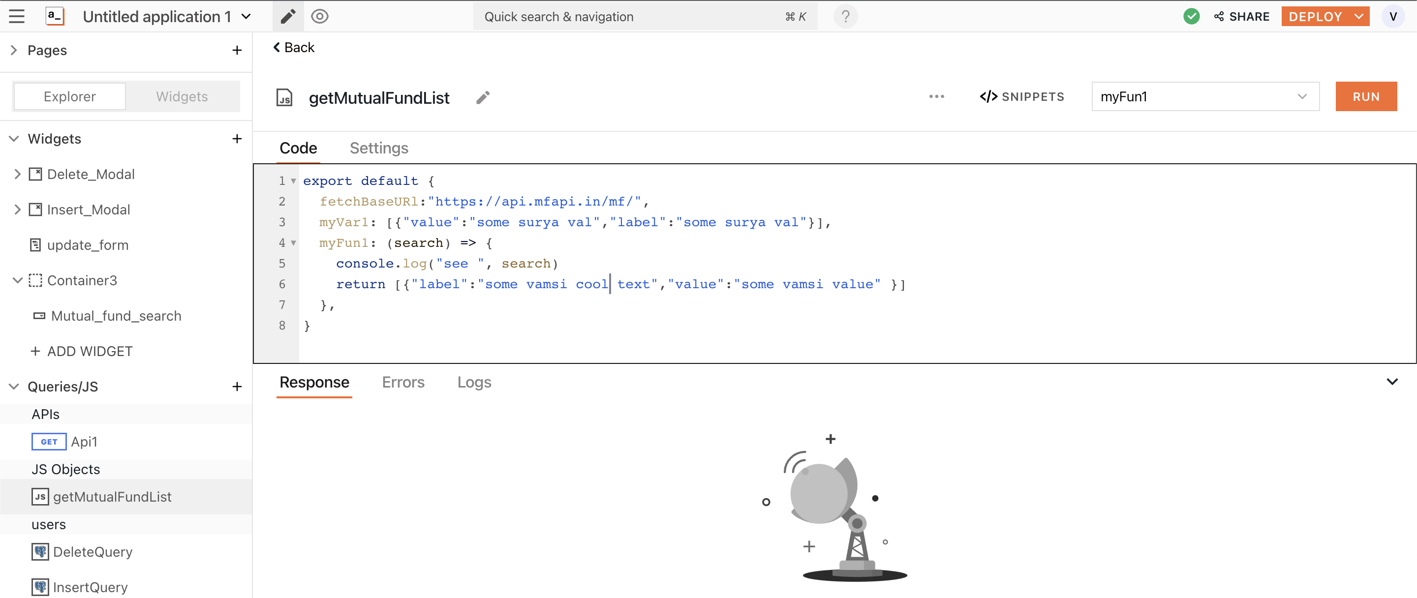 [bug] Slowness In Js Value Properties Eval · Issue 19410 · Appsmithorg Appsmith · Github