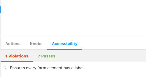 a11y addon - addParameters doesn't work (react) · Issue #5945 · storybookjs/storybook · GitHub