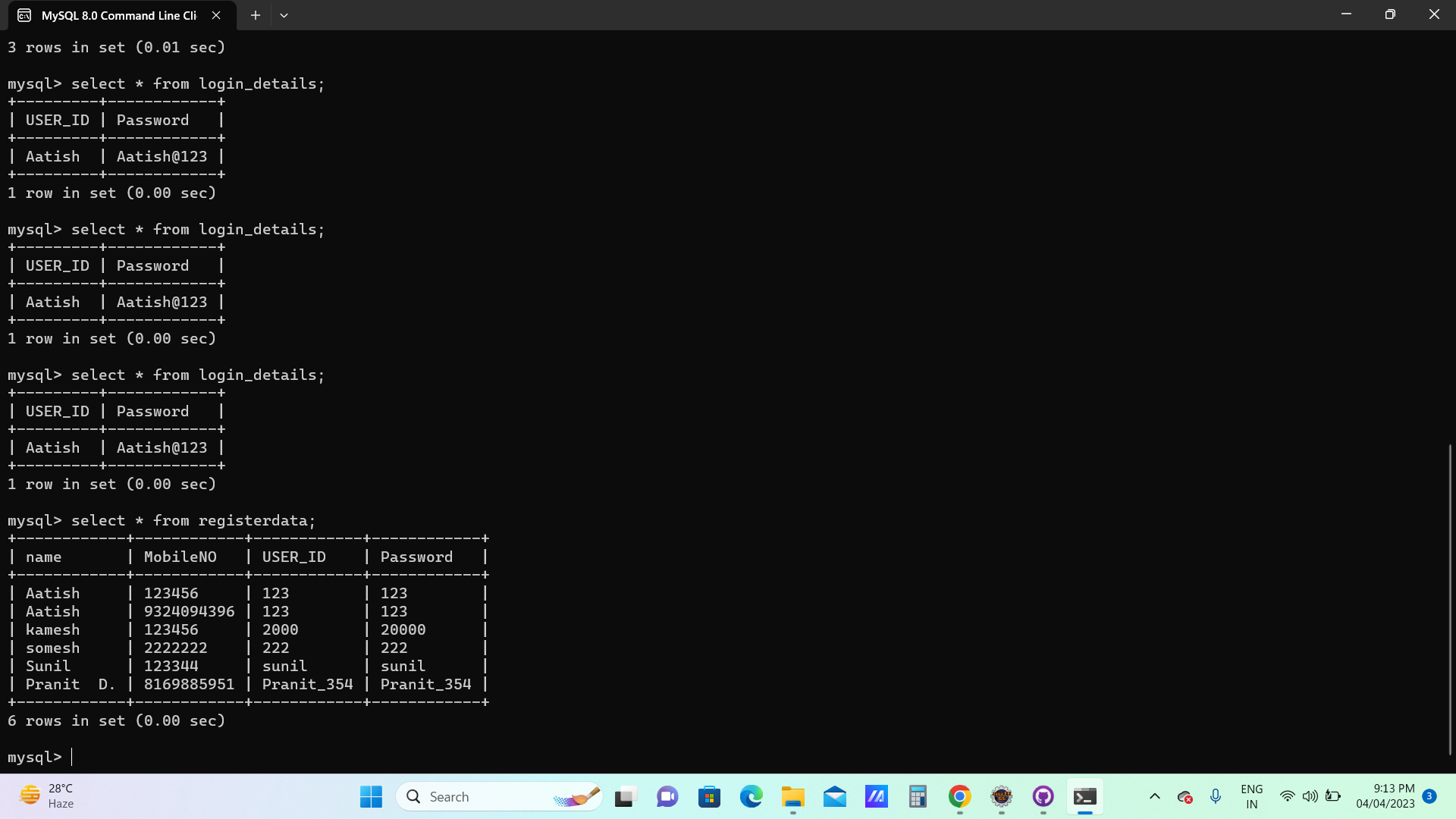 GitHub - Aatishkhengre/MyProject
