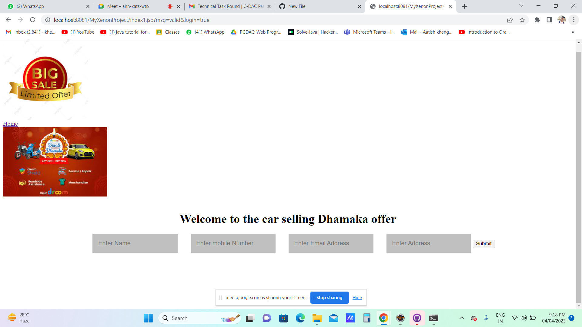 GitHub - Aatishkhengre/MyProject