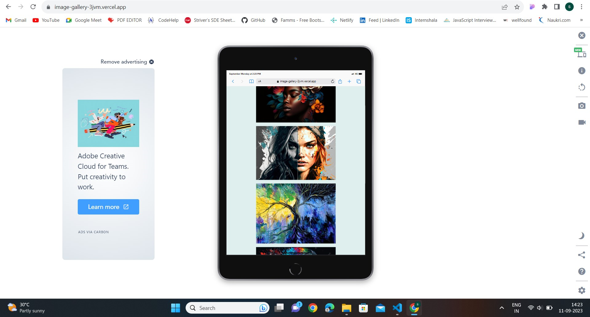 GitHub - Sarikagupta14/Image-gallery