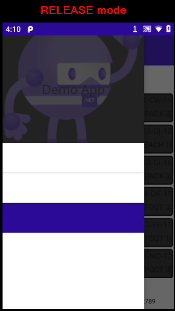 Shell Flyout Text Missing In Release Mode When Using Datatemplate 2165