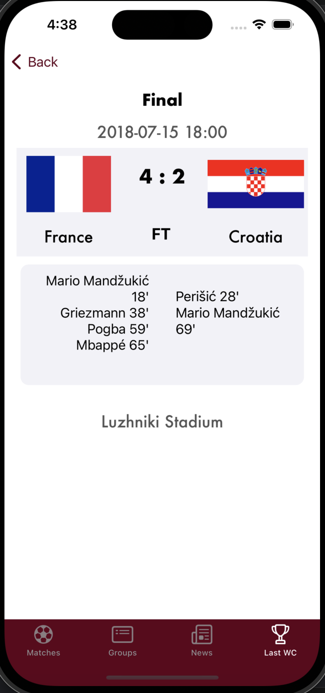 GitHub - DYessenkul/World-Cup-app