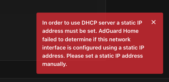 Unable To Enable Dhcp In Adguard Docker Container · Issue 5310 · Adguardteam Adguardhome · Github