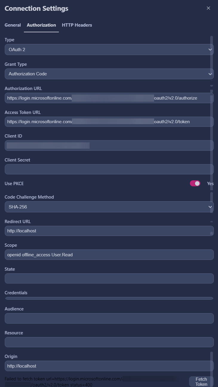 BCP Authorization Code flow not working with Azure AD · Issue #4889 · ChilliCream/graphql ...