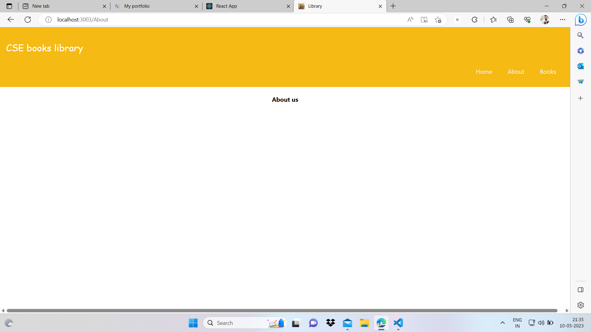 Github Karthikchowdary18reactrouting A Basic Website Using React