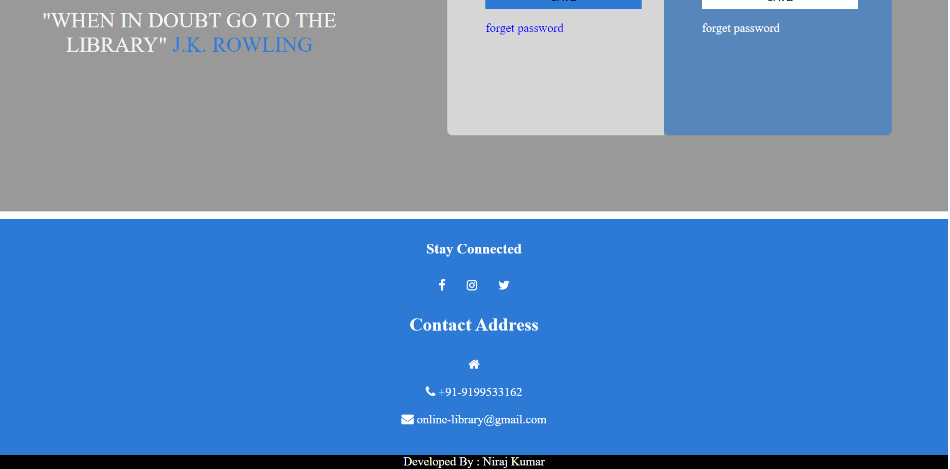 GitHub - nirajccs1999/Library_management_system: The Library Management ...