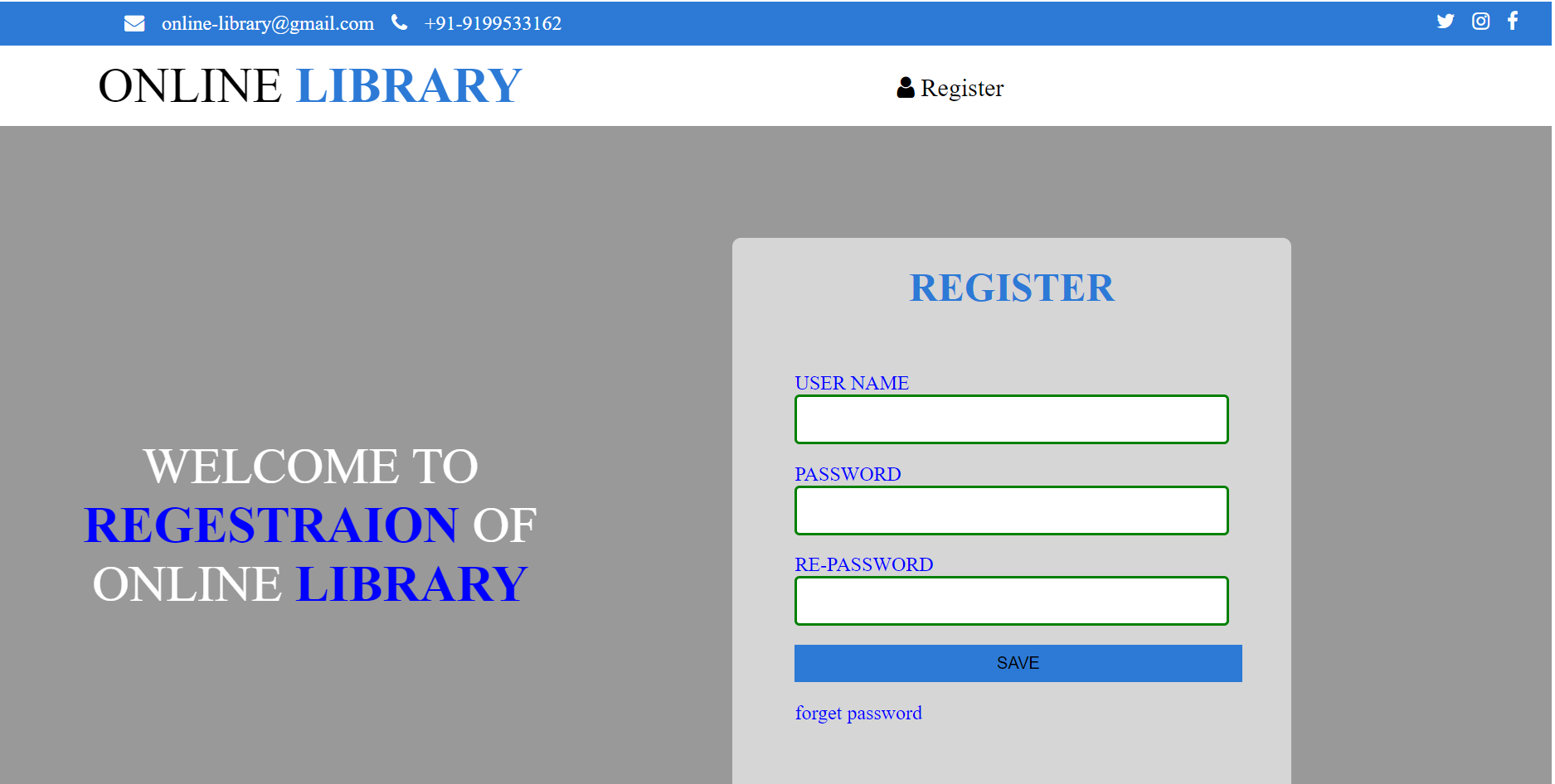 GitHub - nirajccs1999/Library_management_system: The Library Management ...