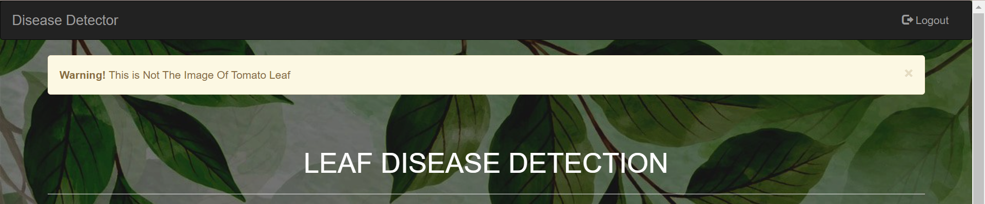 Github Nirajccs1999 Tomato Leaf Disease Detection Detect And Classify Tomato Leaf Diseases