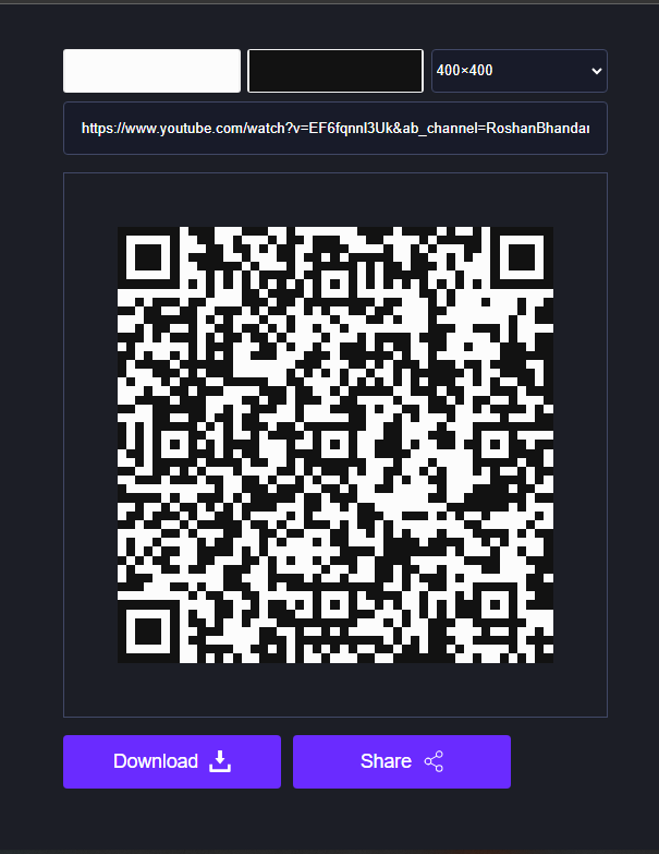 GitHub - AminEaabada/QR-Code-Generator: The QR Code Generator is a ...