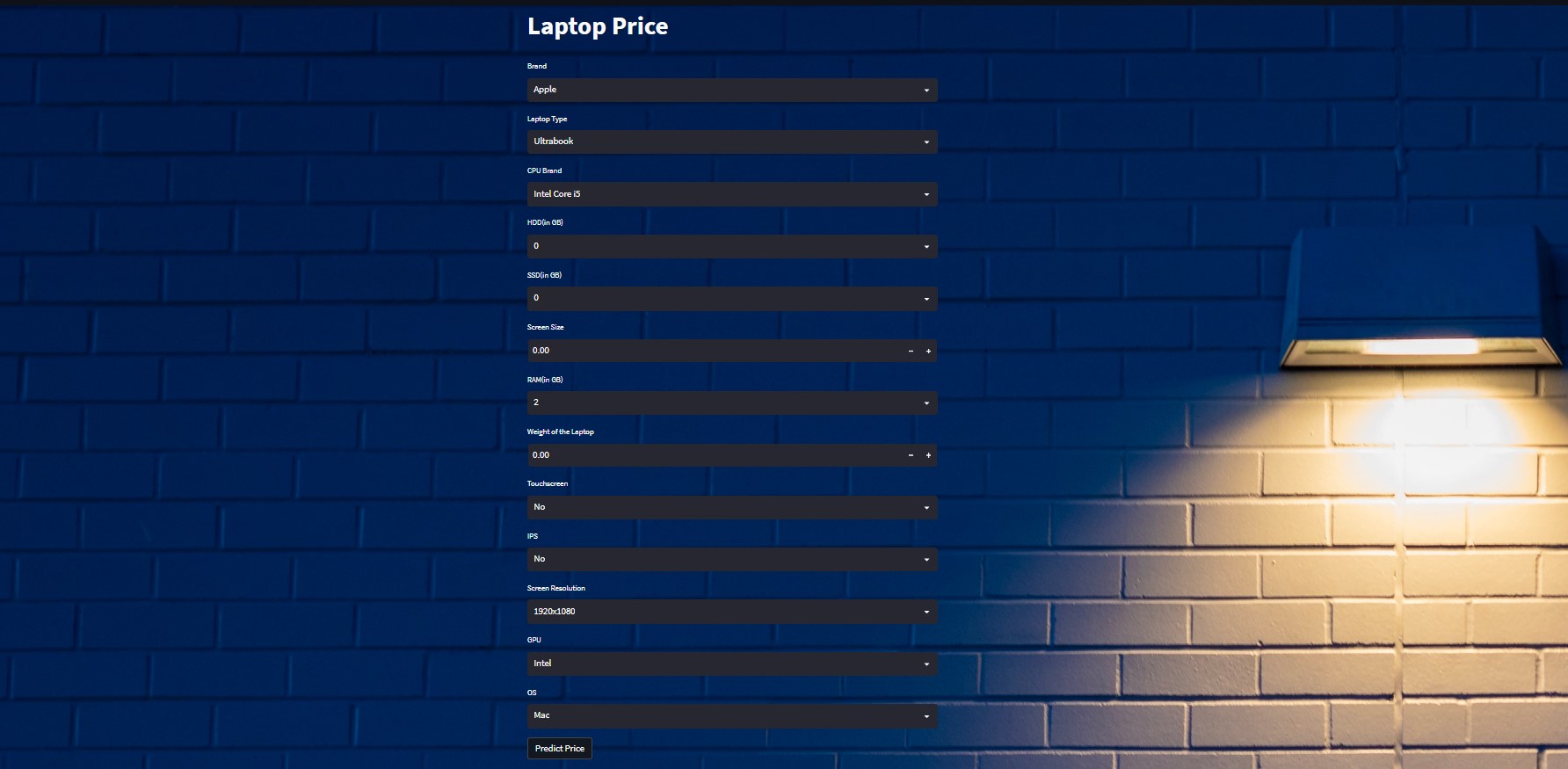 GitHub - amresh-mishra/Laptop-Price-Prediction