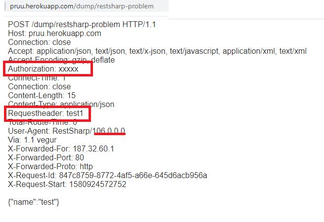 Request Headers is missing in RestResponse.Request.Parameters (v106.10) · Issue #1423 ...