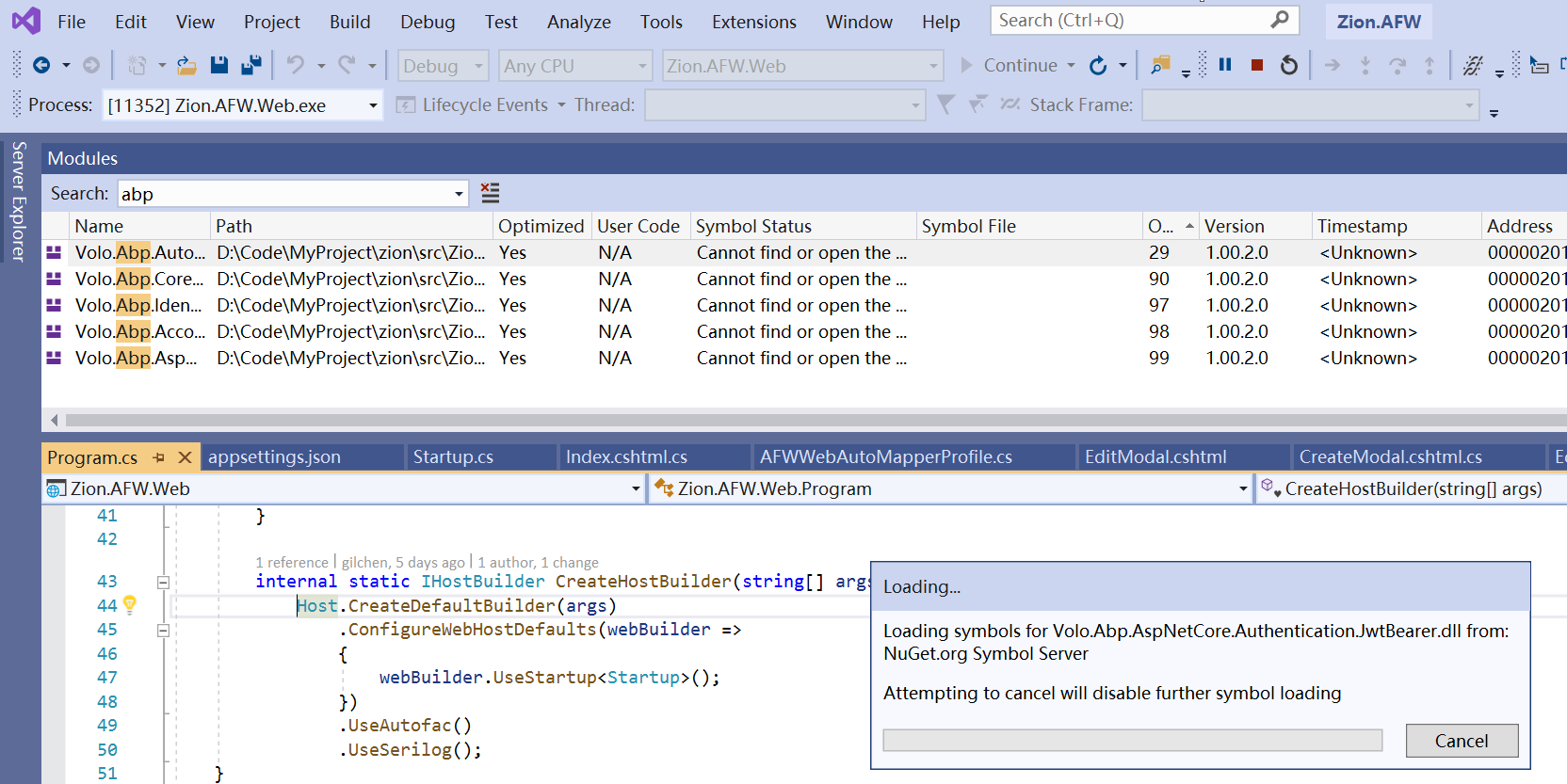 Can not debug with source link.Do i need to add external symbol server？ · Issue #2137 ...