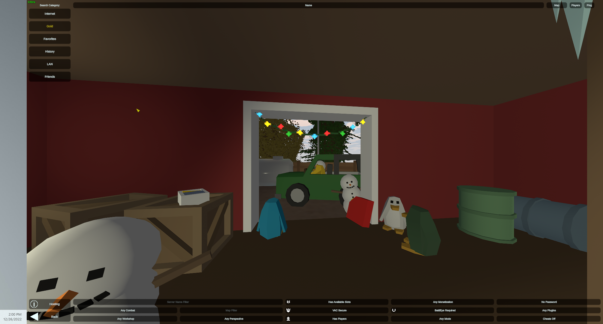 When starting Unturned Via View > Servers > [servername] > Connect, you ...