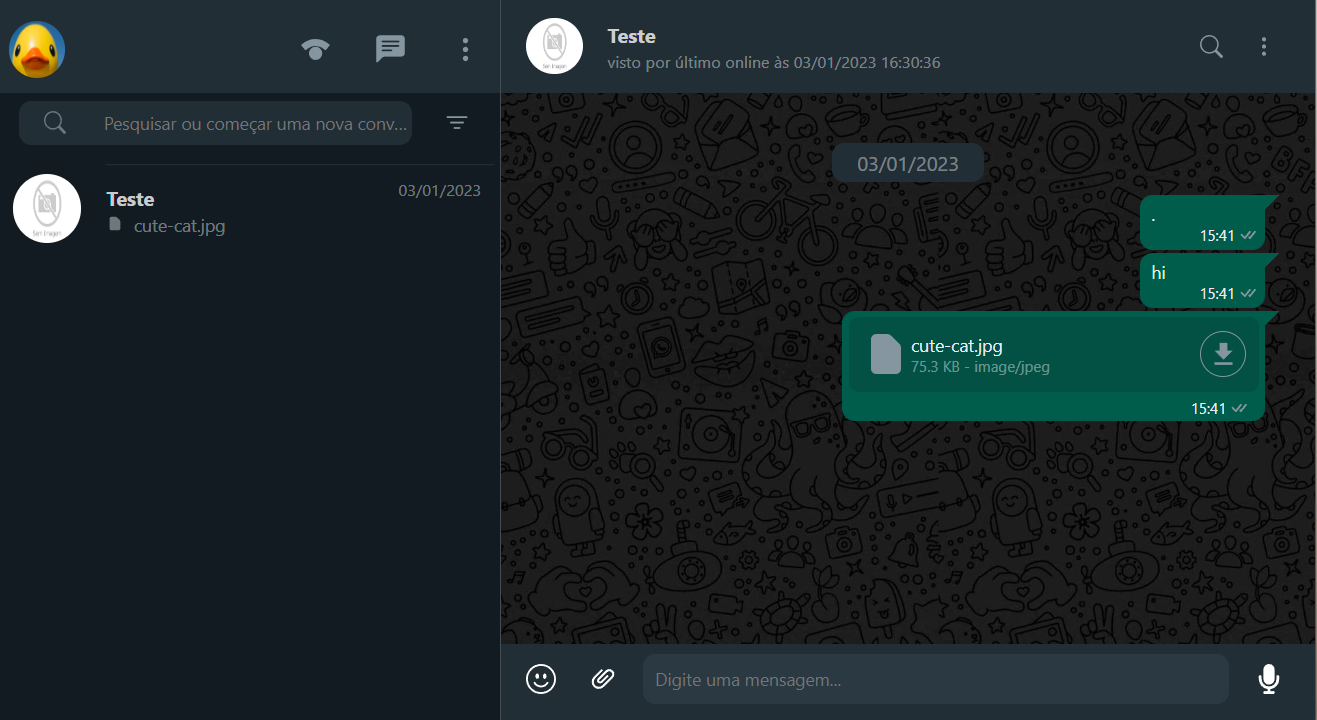 GitHub - GuiGarciaDev/WhatsappWeb-Clone
