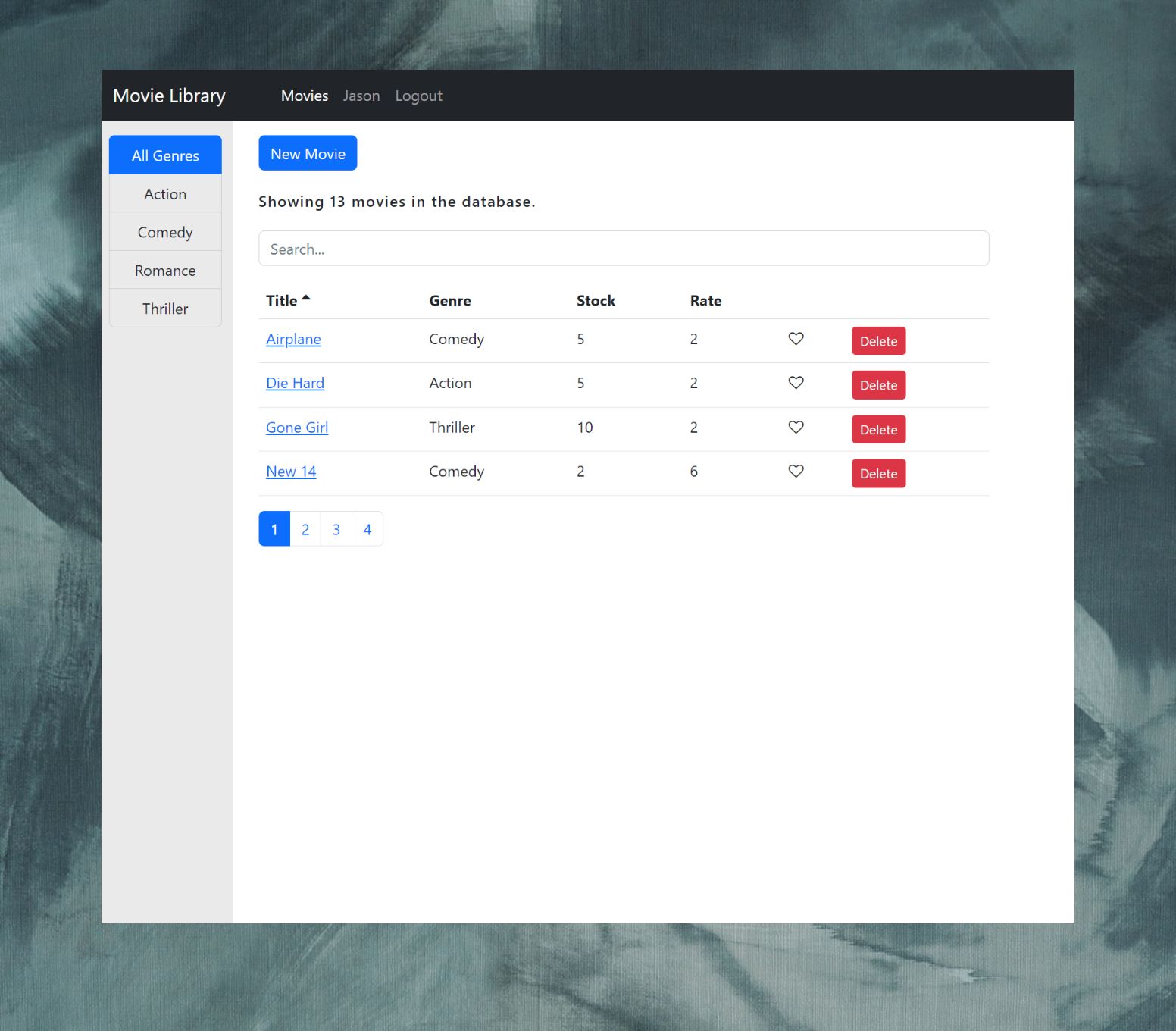 GitHub - JinhuiWeng/movie-library