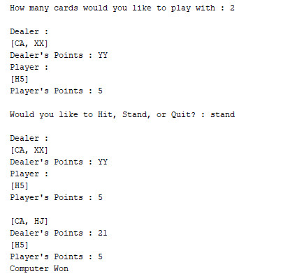 GitHub - franklin611/BlackJack: This is a game where the user can play ...