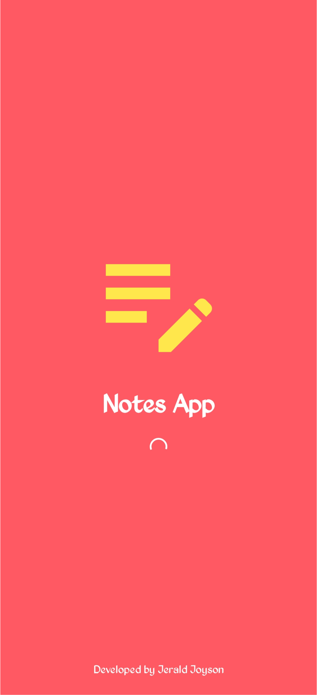 Github Jerald Joyson Simple Notes App