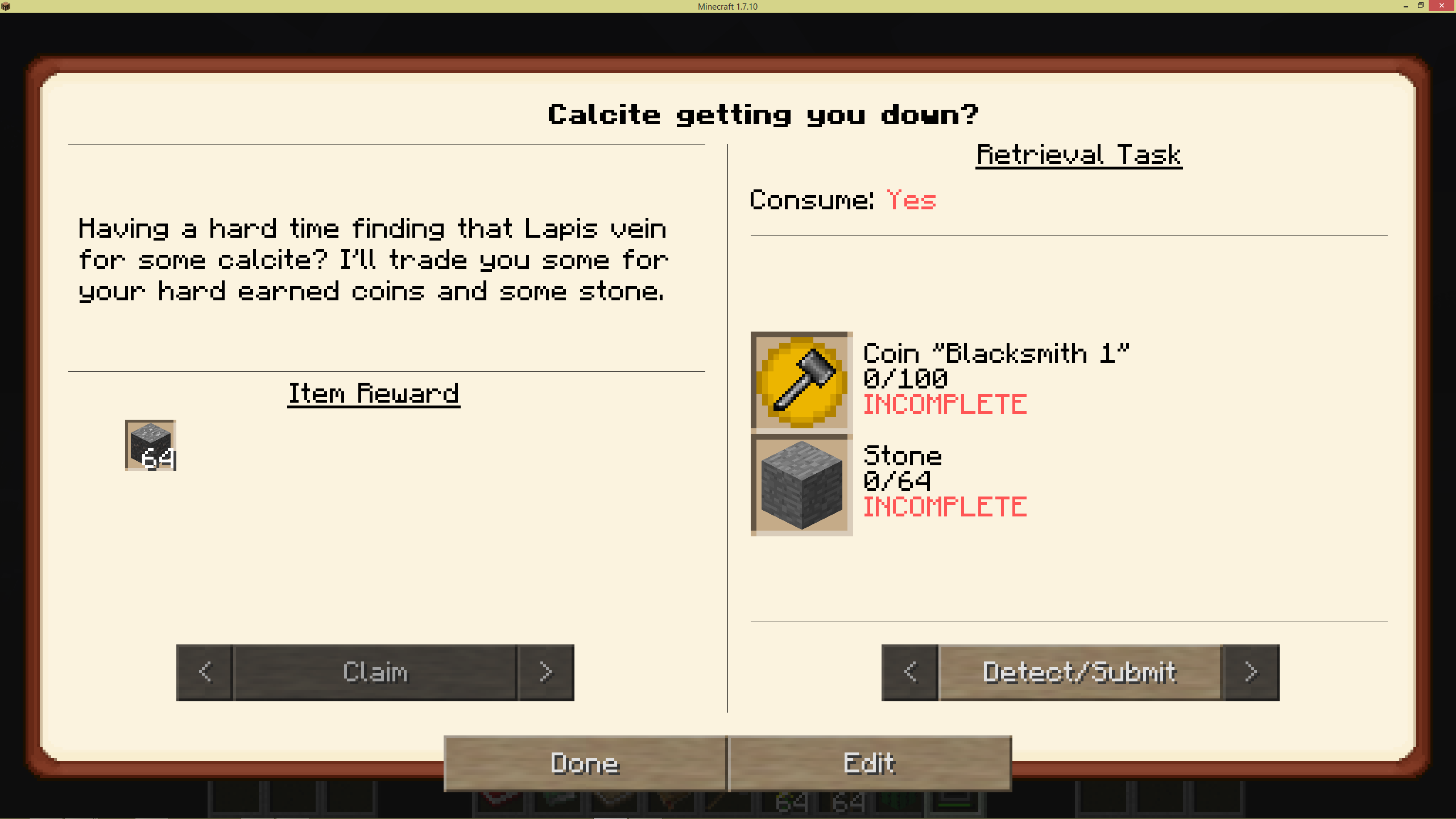 Add Calcite Ore to the Shop · Issue #3850 · GTNewHorizons/GT-New-Horizons-Modpack · GitHub