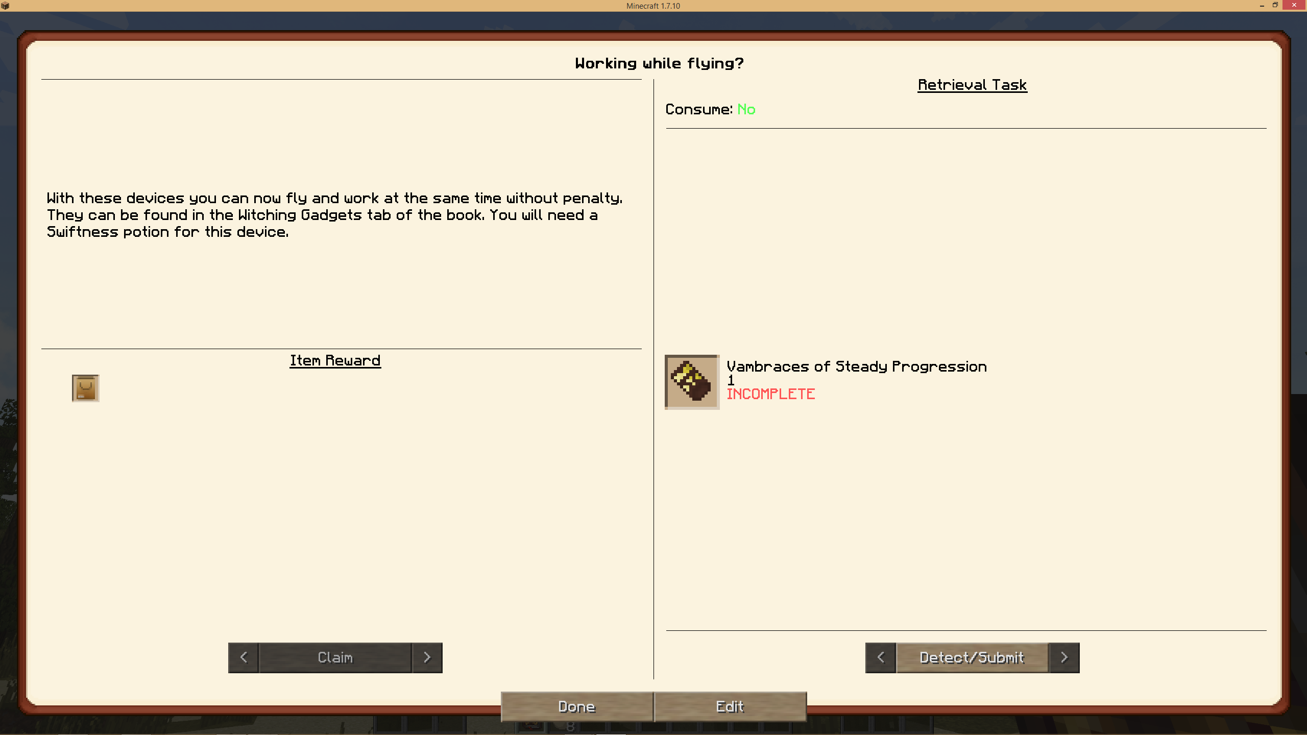 Thaumostatic Harness questline · Issue #4455 · GTNewHorizons/GT-New-Horizons-Modpack · GitHub