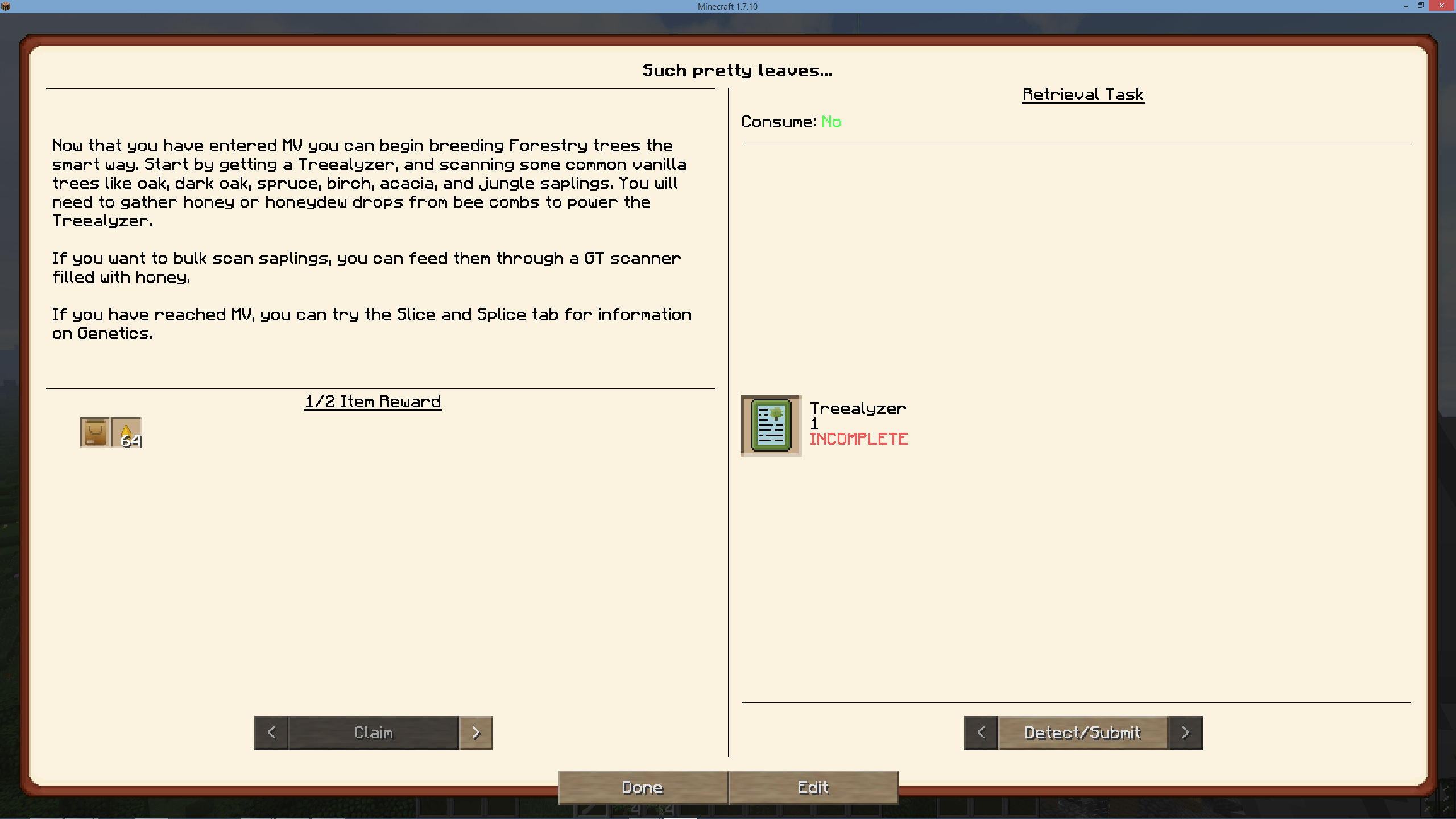Add forestry tree quests for seedoil · Issue #3626 · GTNewHorizons/GT-New-Horizons-Modpack · GitHub