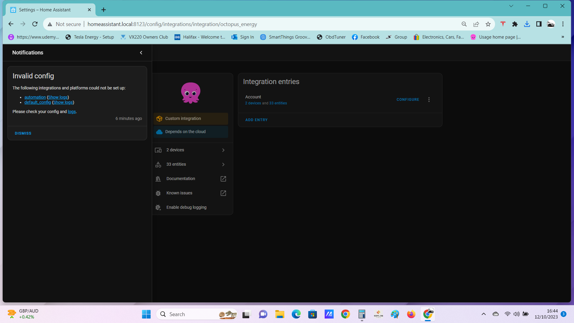 Just Updated and lost all automation · Issue #467 · BottlecapDave/HomeAssistant-OctopusEnergy ...