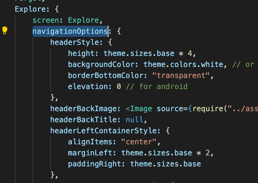 HeaderBackTitle is Not Being Hidden When Setting It to null · Issue #1956 · react-navigation ...