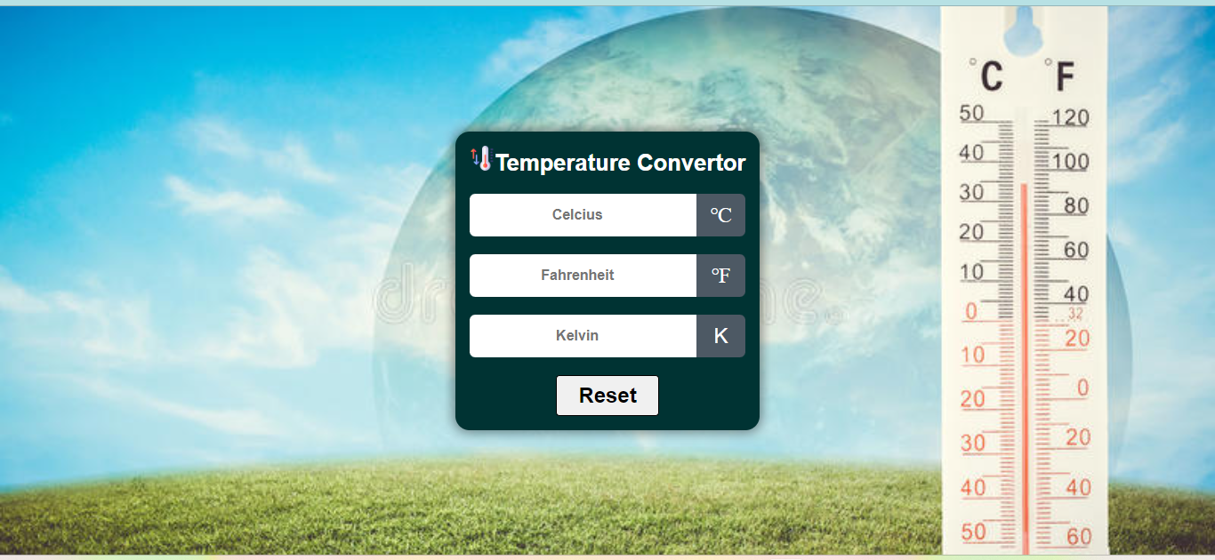 GitHub - poo27nam04/Temperature-Convertor: Temperature-convertor using HTML,CSS,JAVASCRIPT