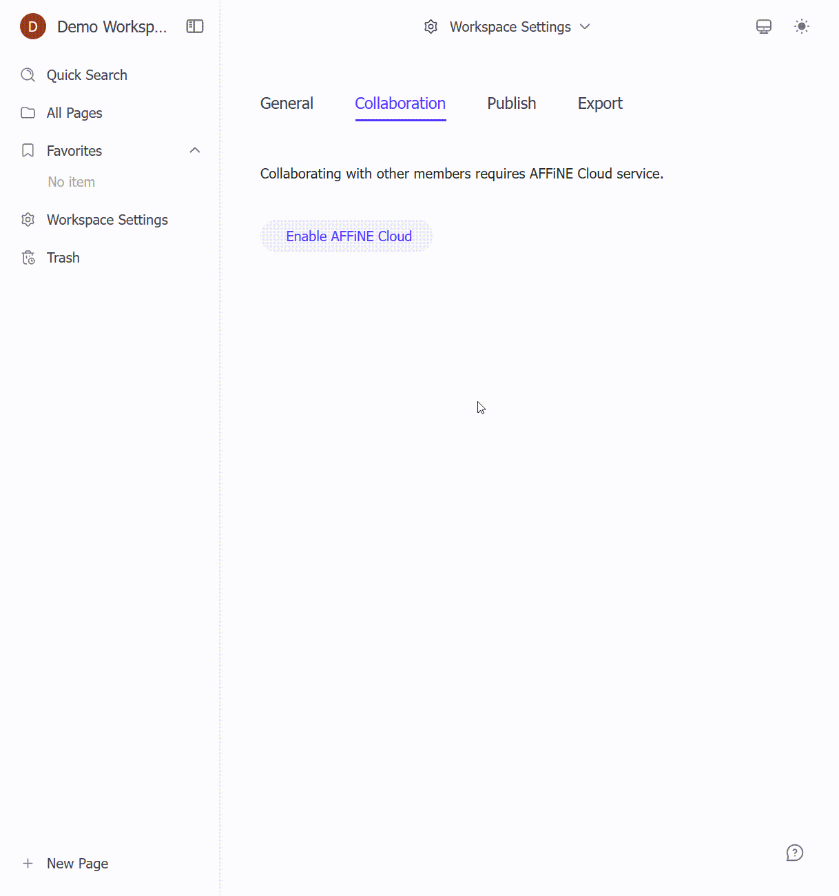 Enable The Affine Cloud Failed At The First Time · Issue 1636 · Toeverything Affine · Github