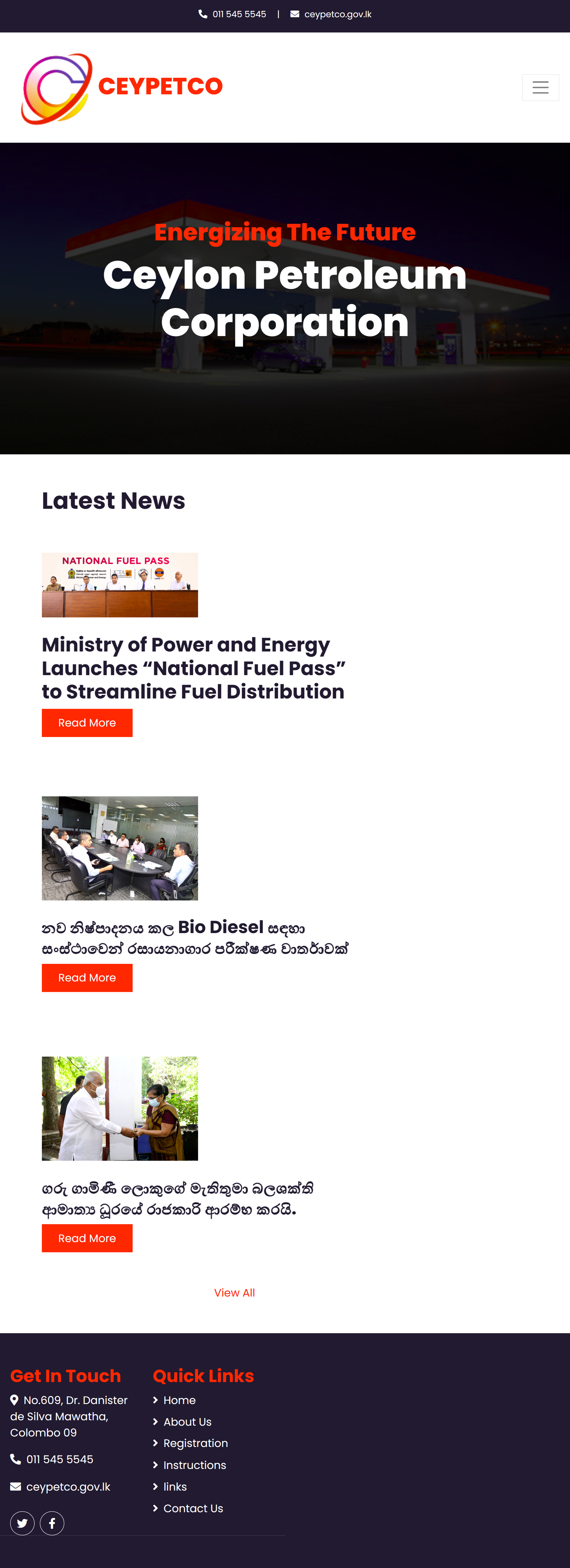 GitHub - Imasha-Senadheera/Ceypetco-example-website: This is done for only for academic purposes ...