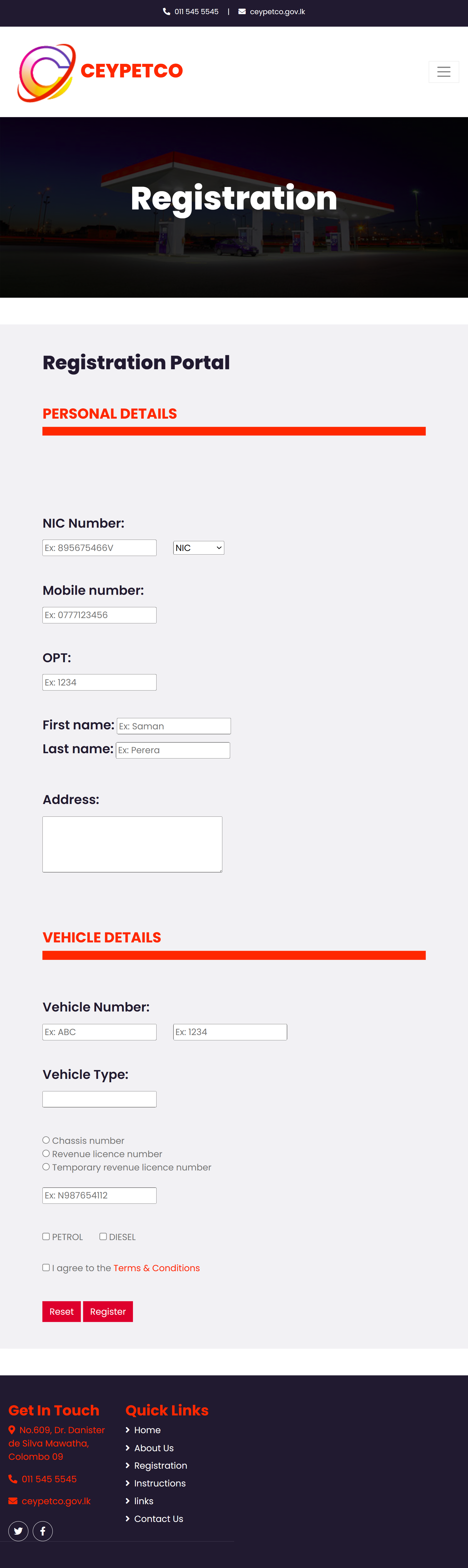 GitHub - Imasha-Senadheera/Ceypetco-example-website: This is done for only for academic purposes ...