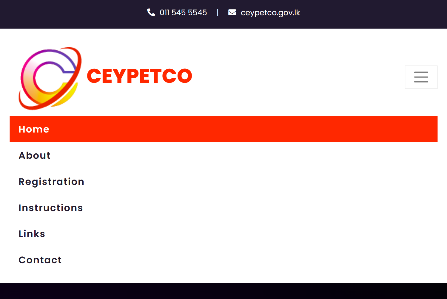 GitHub - Imasha-Senadheera/Ceypetco-example-website: This is done for only for academic purposes ...