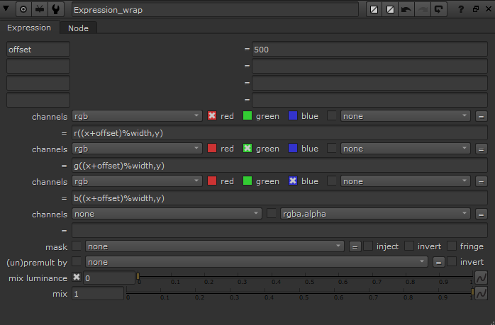Nuke Expression Node - Simon Reeves Blog