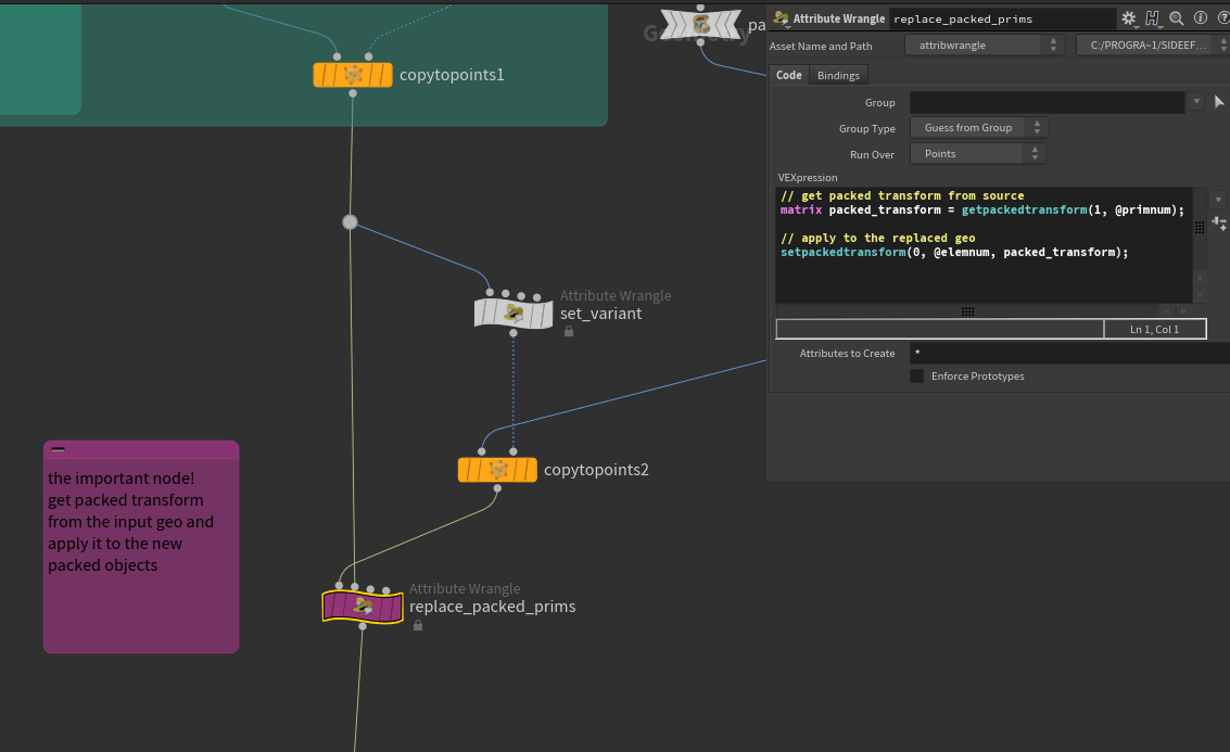 Houdini Packed Prims - Simon Reeves Blog