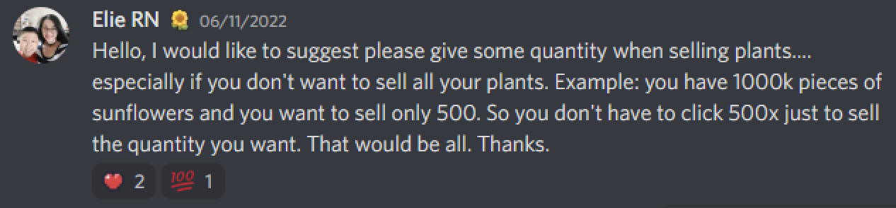 [CHANGE] Custom Input in Buying & Selling · Issue #1089 · sunflower-land/sunflower-land · GitHub