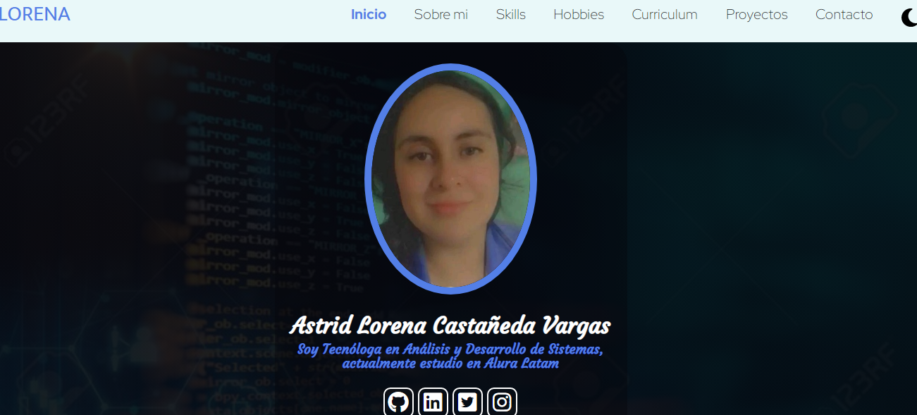 GitHub - Lorena021191/Portafolio: Challenge 2 portafolio de alura FRONTEND