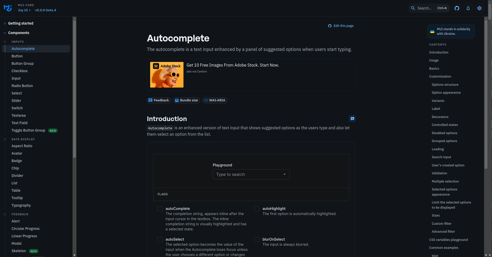 [joy-ui][docs] Double vertical scrollbars · Issue #38710 · mui/material-ui · GitHub