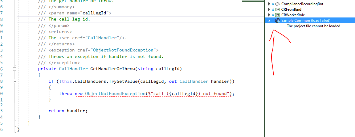Compliance Recording Bot not working, Smaple.Common Project missing · Issue #631 ...