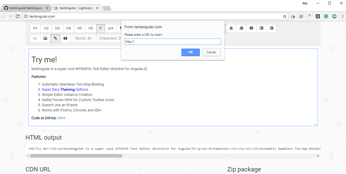 XSS vulnerability · Issue #1603 · textAngular/textAngular · GitHub
