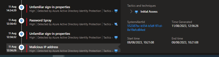 Entity incident timeline displays time logged not time occurred · Issue #8818 · Azure/Azure ...