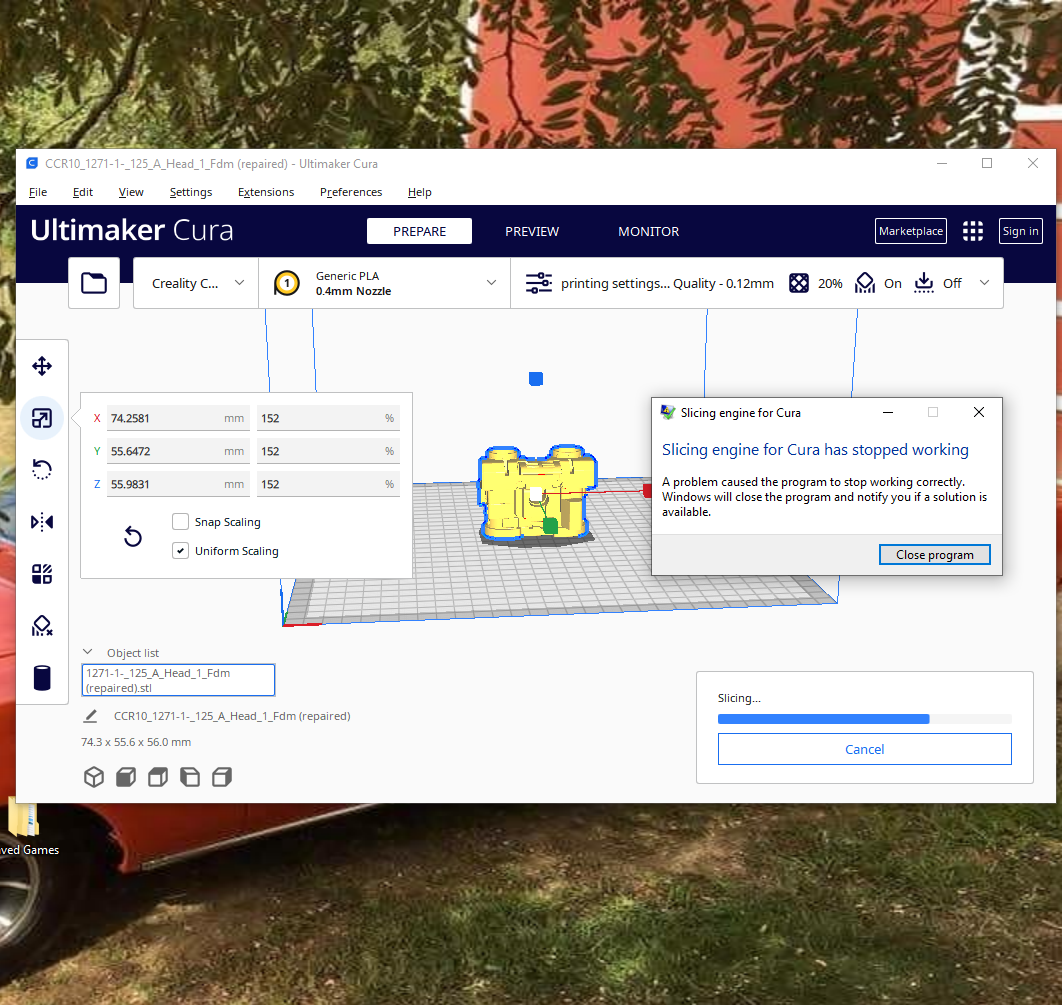 bug · Issue #14147 · Ultimaker/Cura · GitHub